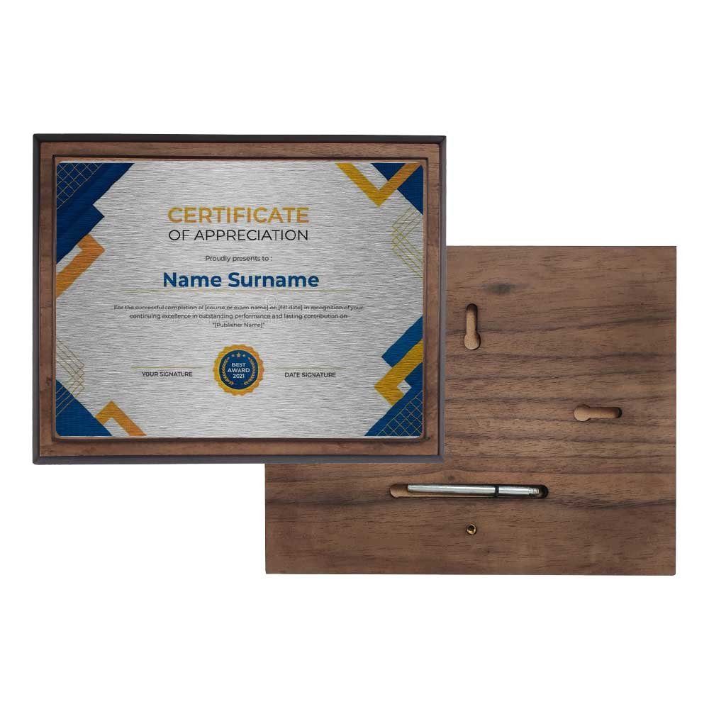 Horizontal Wooden Plaque with Box – Promotional Gifts, Customised Gifts ...