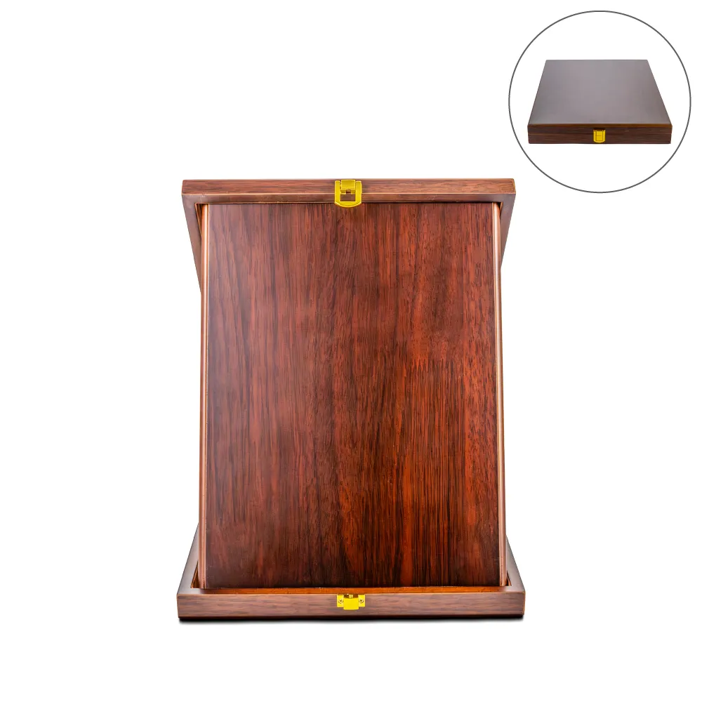 Portrait Wooden Plaques with Stand and Presentation Box – Promotional ...